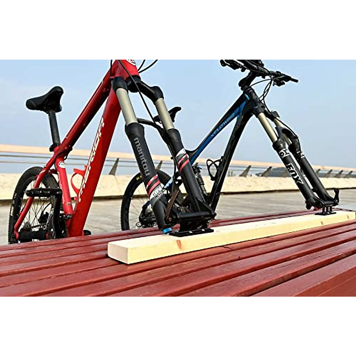 ODIER Bike Fork Mount Block for Car Rack Cross Bar Truck Bed Storage 9x100mm 15x110mm 15x100mm 12x100mm 15x150mm