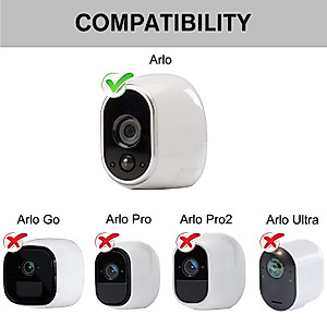 Power Adapter Compatible with Arlo (Replace CR123A), with 25Feet/7.5m Weatherproof Outdoor Cable Continuously Power Your Arlo Camera, Not Compatible with Alro Pro and Arlo 2