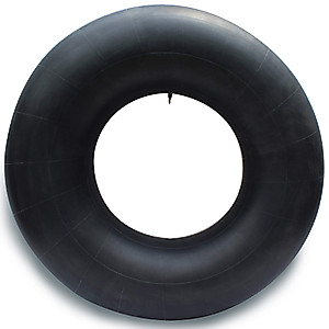 Flexible Flyer Heavy-Duty Snow Tube & Inflatable Water Float. Adult Kid Sled. Lake River Raft, 32" , Black