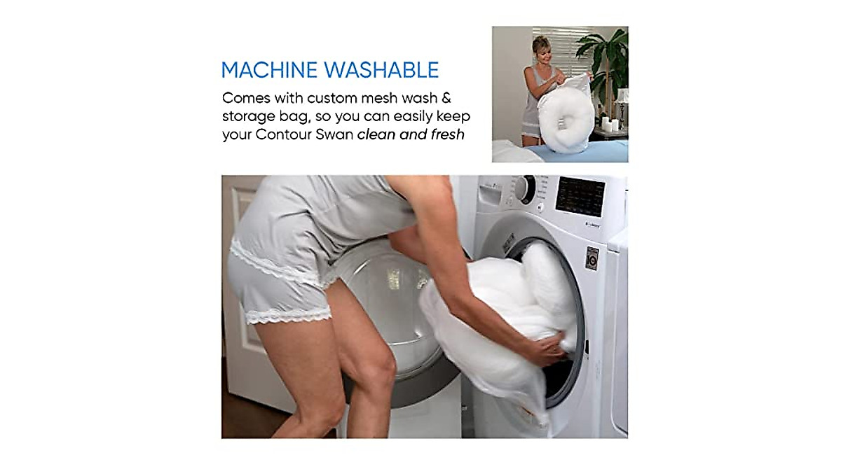 Contour Swan Body Pillow - Full Body Support & Spine Alignment