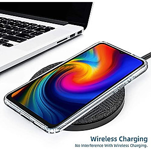 YJROP for Umidigi F3 Case with Tempered Glass Screen Protector Transparent Silicone Bumpers Anti-Scratch Shockproof Protective Phone Case Cover for UMIDIGI F3 / F3 5G / F3S / F3 SE 6.7"(Clear)