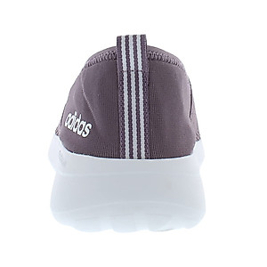 adidas Women's Lite Racer Slip-On Shoes, Purple/White 11