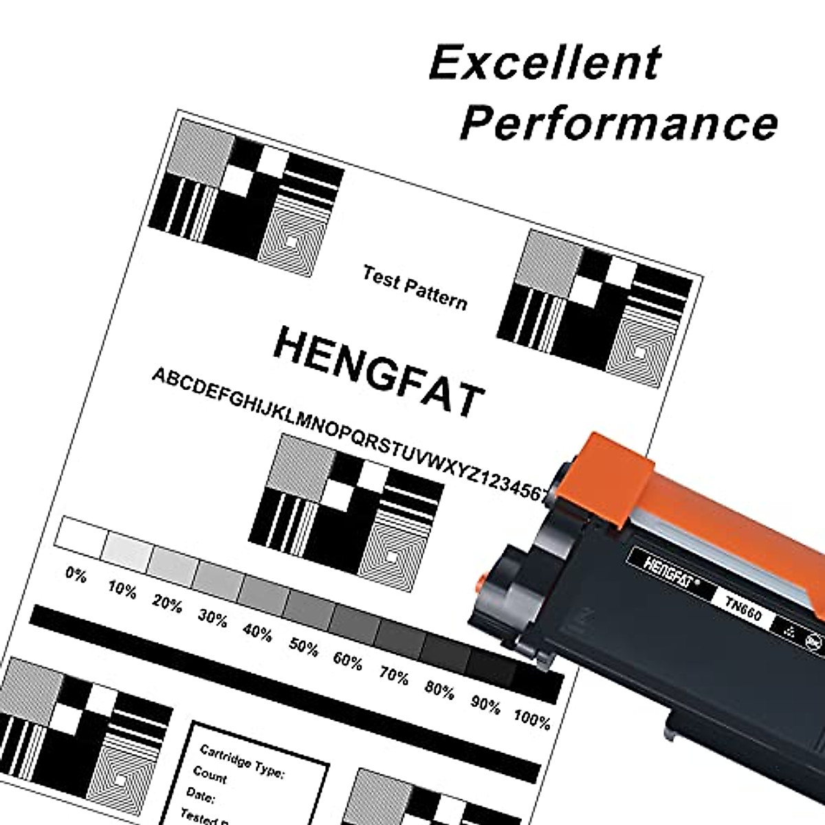 HENGFAT TN660 Compatible Toner Cartridge Replacement for Brother TN660 TN-660 TN630 Toner for DCP-L2540DW HL-L2300D HL-L2320D HL-L2380DW HL-L2340DW MFC-L2700DW MFC-L2720DW MFC-L2740DW (Black 4-Pack)