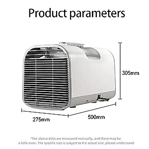 4150 BTU Portable Air Conditioner - 3 Wind Speeds Camping Air Conditioner, Low Nois, Compact and Easy to Install, Ideal for Indoor and Outdoor Use