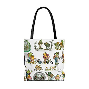 Fr? Aesthetic and Toad Tote Bag for Women and Men Beach Bag Shopping Bags School Shoulder Bag Reusable Grocery Bags