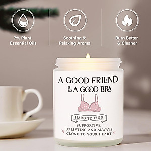 Good Friend Gifts for Women, Best Friends Birthday Gifts, Friendship Gifts for Women, Best Friend Candle(7oz), Christmas Gifts for Friends, Female, Soul Sister, Bestie, BFF