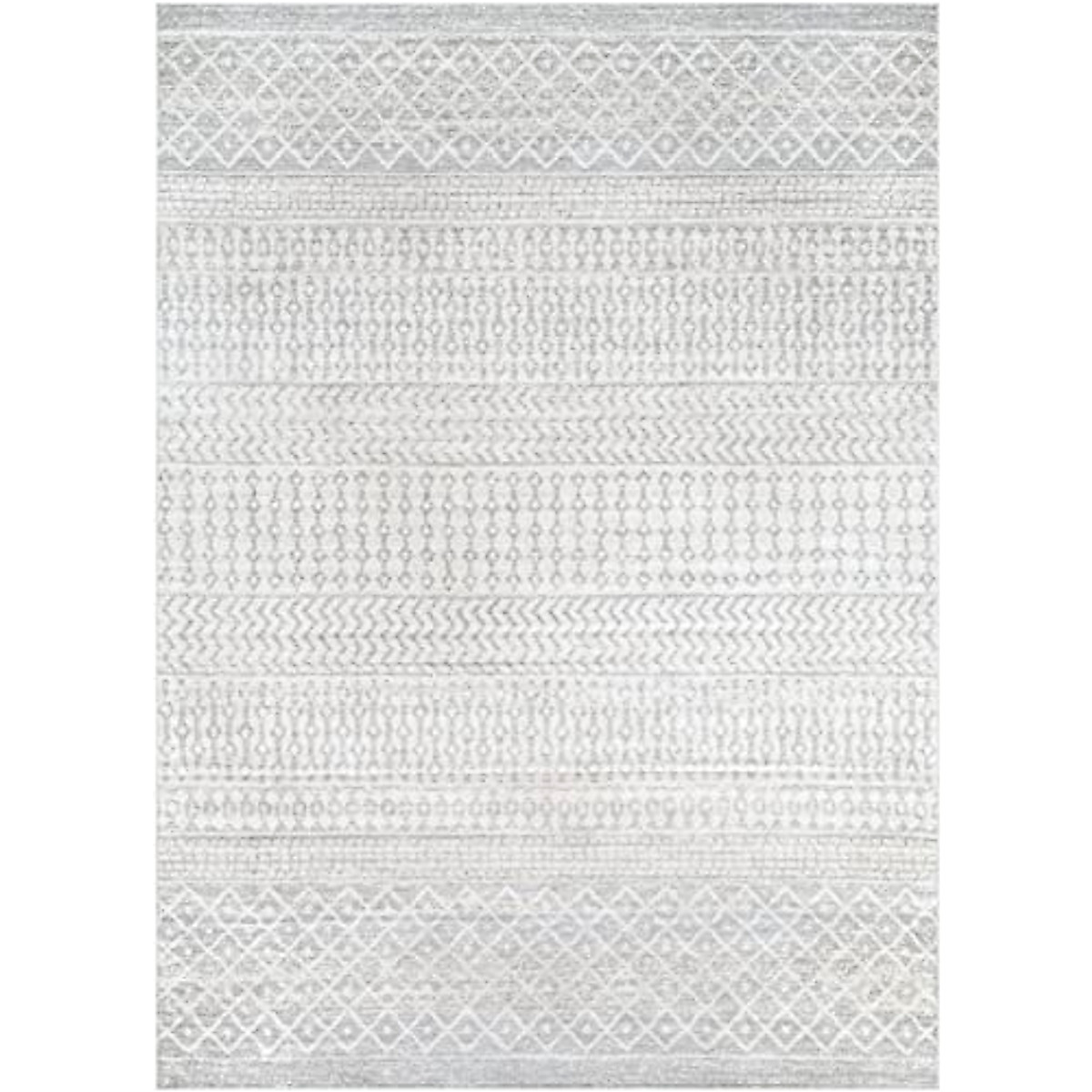 Artistic Weavers Chester Boho Moroccan Area Rug,9' x 12'6",Grey