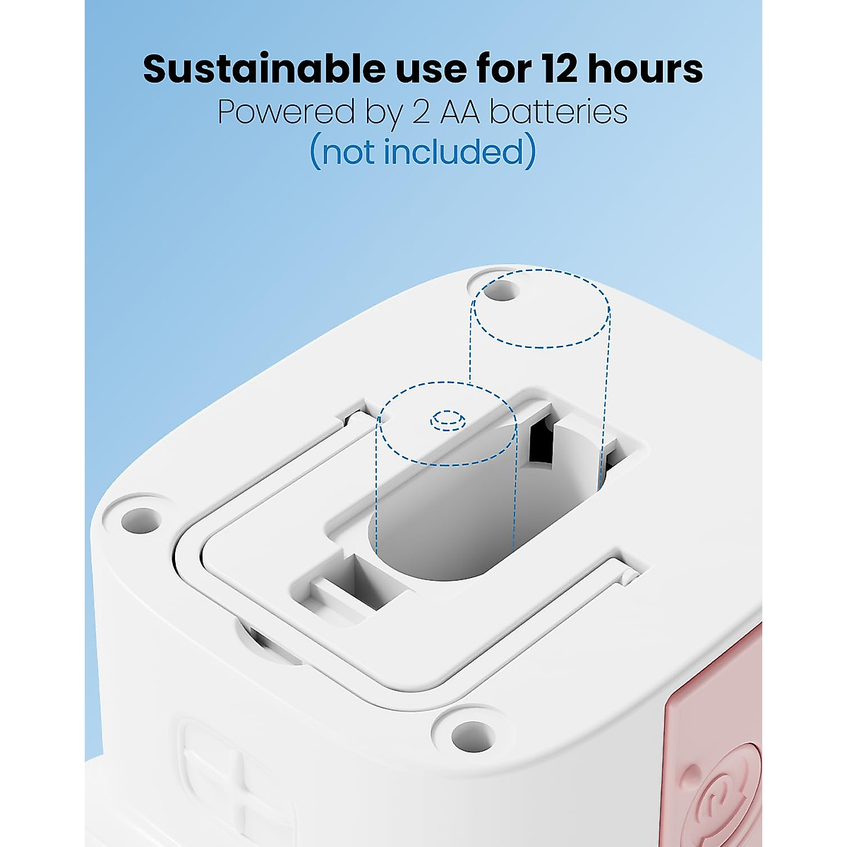 Gaiatop Fly Fans for Tables, Fly Repellent Fans Battery Powered Bug Fan Indoor Outdoor Portable Table Fly Fans for Picnic, Party, BBQ, Kitchen and Restaurants