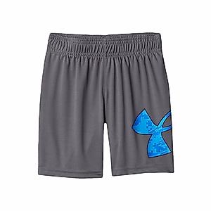 Under Armour Boy Shorts, Pitch Gray S21, 4