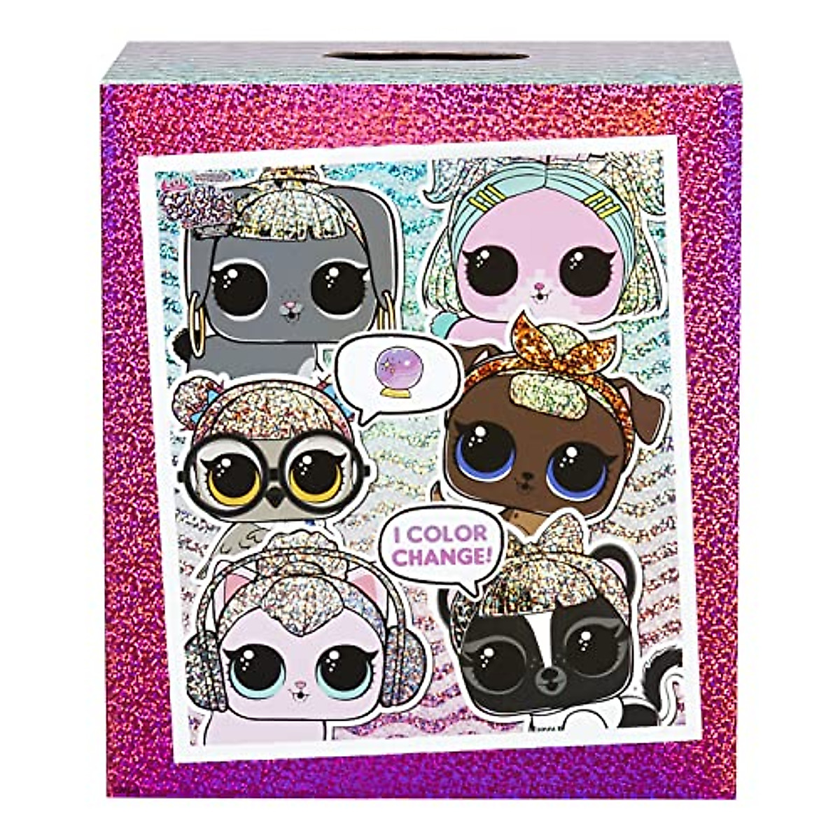 L.O.L. Surprise! LOL Surprise Glitter Color Change Pets with 5 Surprises- Collectible Pet Including Glittery Accessories, Holiday Toy, Great Gift for Kids Girls Boys Ages 4 5 6+ Years Old