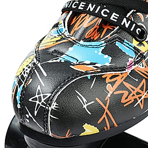 Unisex Indoor and Outdoor Roller Skates Classic High-top for Adult Skating Four-Wheel Roller Skates