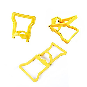 2 Pack 5 Gallon Water Bottle Handle Advanced Ergonomic 5 Gallon Water Jug Hauling Handle Drinking Water Bottle Handle Bottle Carrier Large Bottle Grippers Water Bottle Lift with Handle