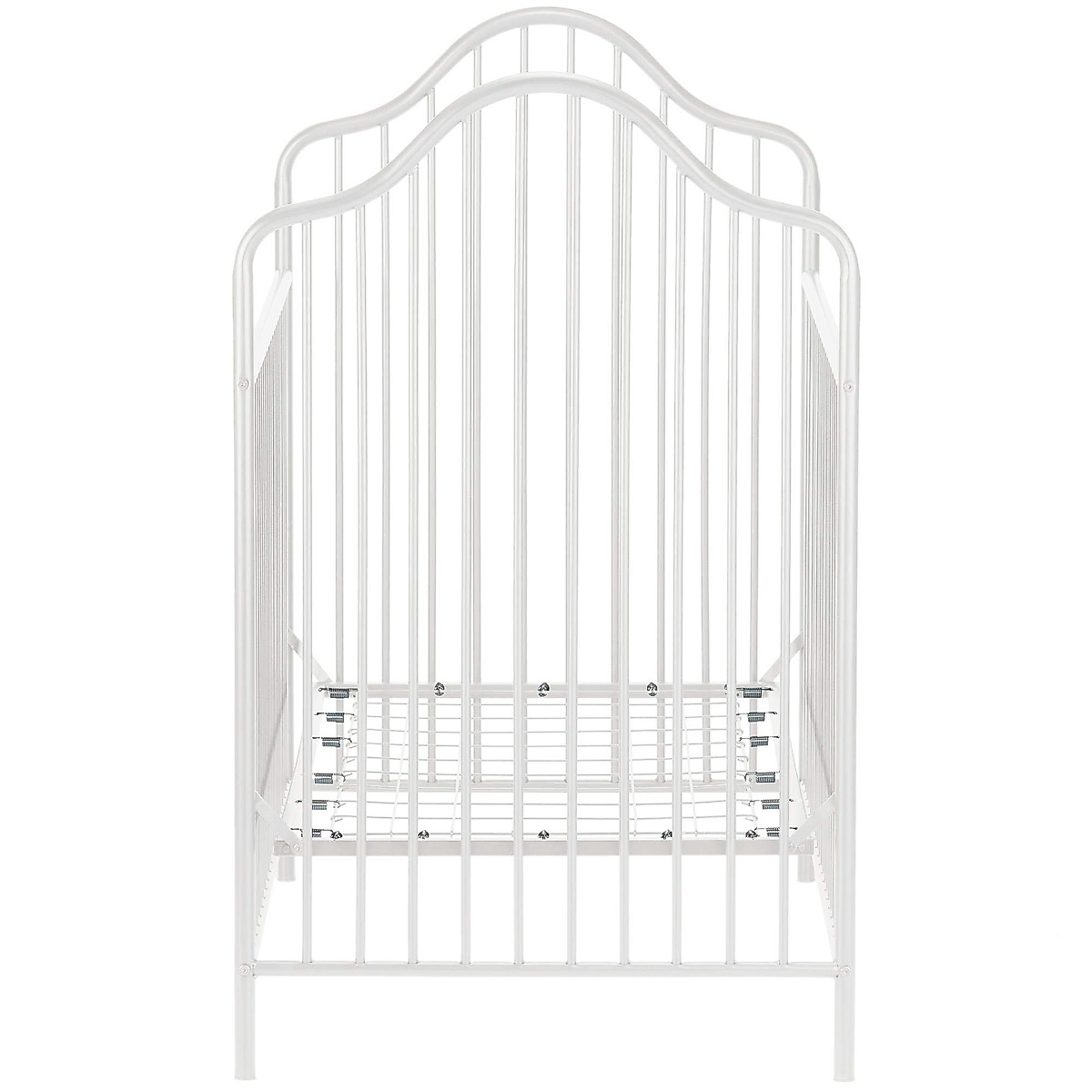 Little Seeds Lanley Metal Crib, White