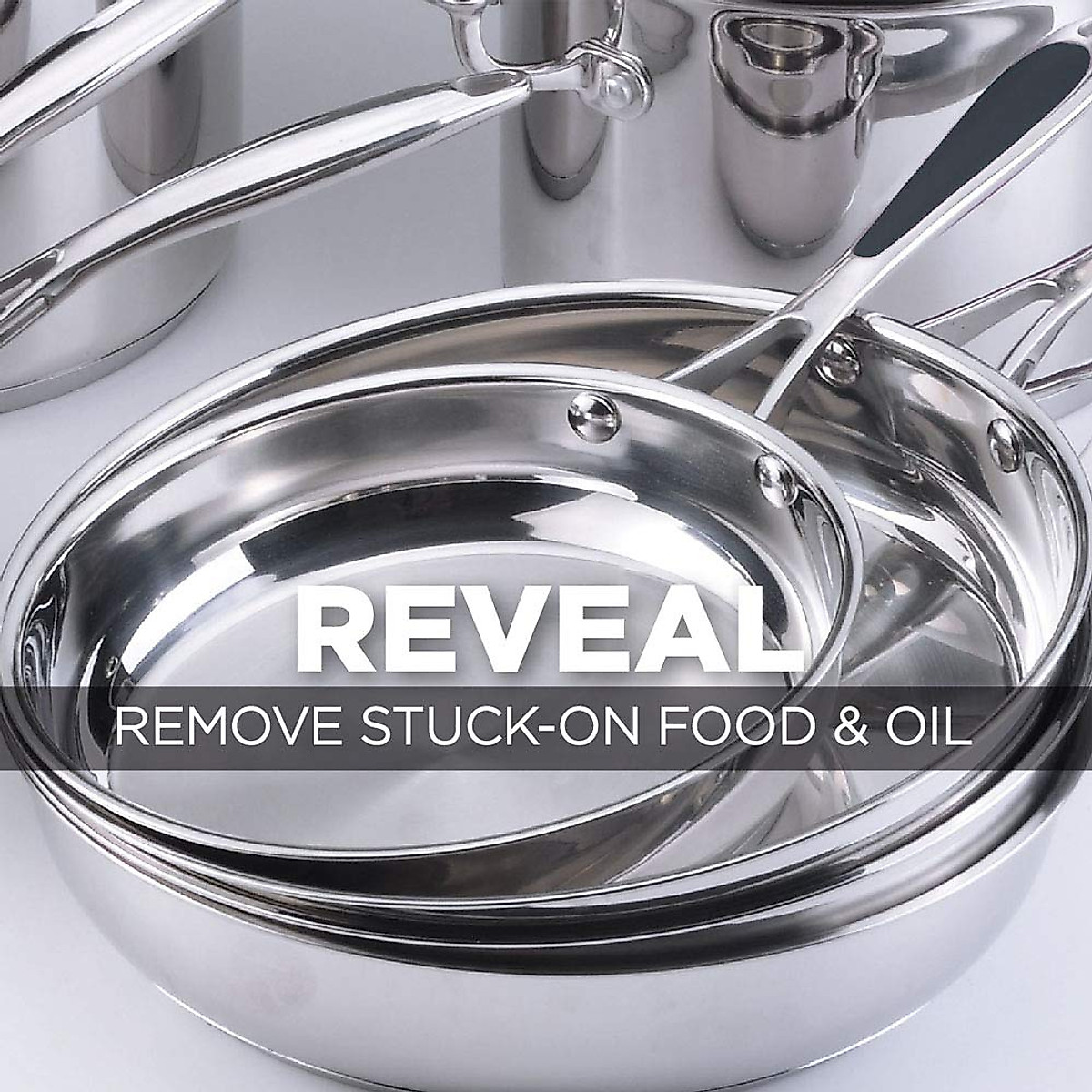 Weiman Stainless Steel Sink and Pots & Pans Cleaner and Polish