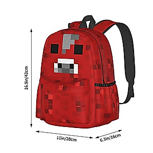 DWINI Kids Backpacks for Girls 16 Inch Cute Cat Backpack for Boys Kawaii Light School Backpack for Preschool Elementary Kindergarten Large Capacity