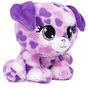 GUND P.Lushes Pets Gem Stars Collection, Callie La’Pooch Puppy Stuffed Animal, Purple/Pink, 6”