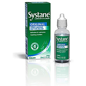 Systane Long Lasting Lubricant Eye Drops, 1 Fl. Oz (Pack of 1)