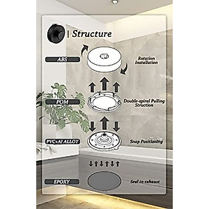 Towel Hooks (Black Matt) for Bathroom - Heavy Duty Shower Suction Hooks for Door Windows Tile Glass Kitchen Bathroom Hooks for Towel Loofah Utensils - 2 Packs Shower Towel Hook B: Black Matte