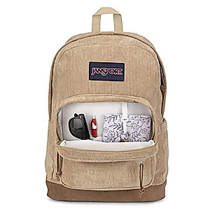 JanSport Right Pack Expressions Backpack - Travel, Work, or Laptop Bookbag - Curry Corduroy