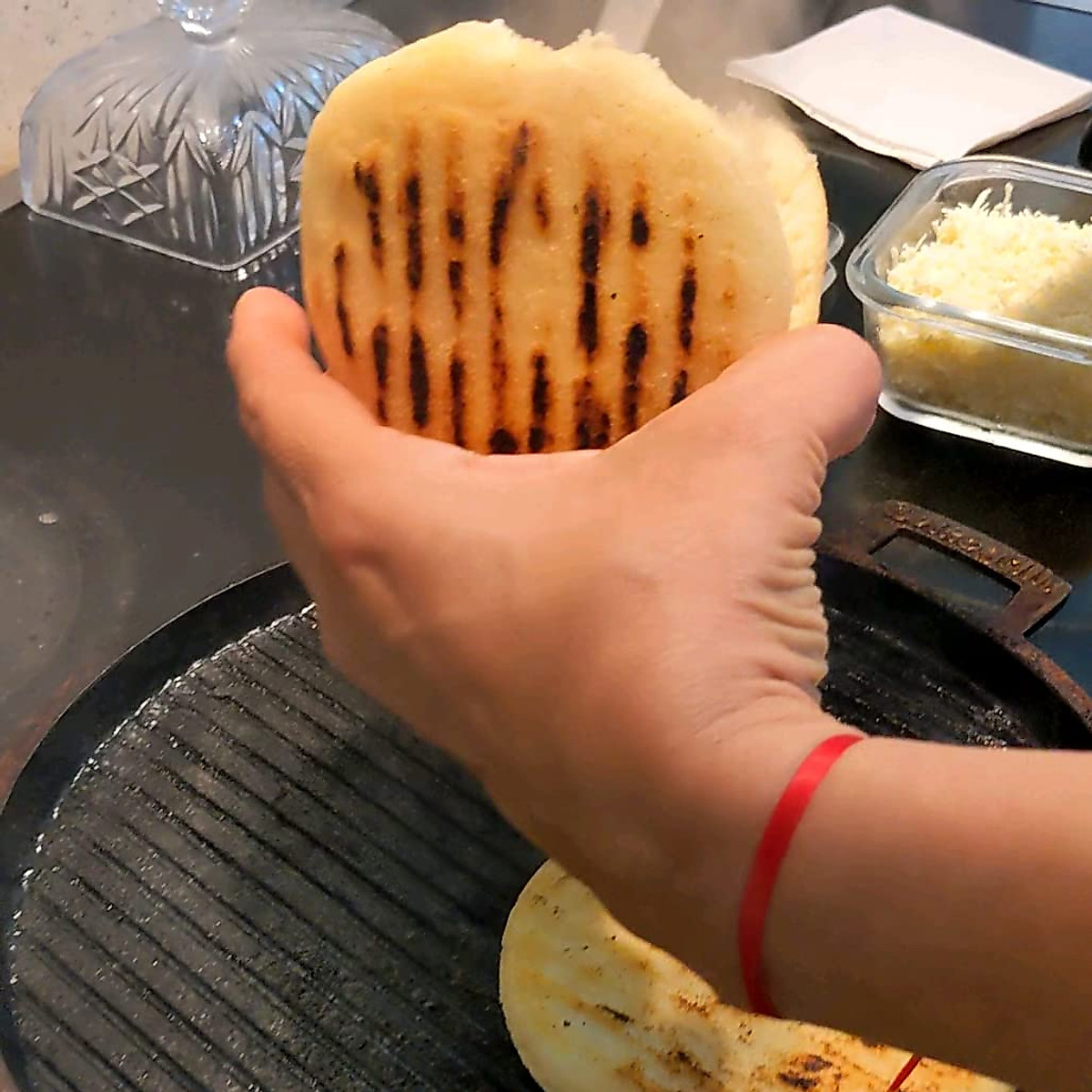 VIKO® Budare Pro Grill arepas precurado 26cm 10.2" Grill-Griddle @vikogrills Gauchogrillx® Hecho en Venezuela