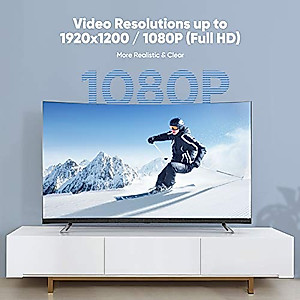 DisplayPort to DVI Cable 6ft, Capshi DVI to DisplayPort Adapter Male to Male,Gold-Plated DVI to DP Cable -Nylon Braided DVI Cables Compatible with Lenovo, Dell, HP, Monitor, and Other Brand