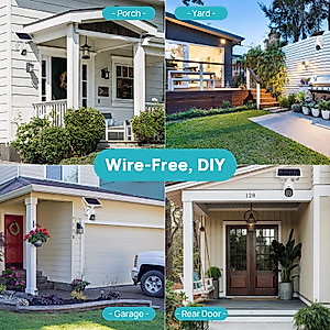 SOVMIKU Solar Security Camera Outdoor,1080P Wire-Free Pan Tilt 360° View Spotlight Indoor,WiFi Solar/Battery Powered Security Cameras 4X Digital Zoom,2-Way Audio, Motion Detection,Tuya APP