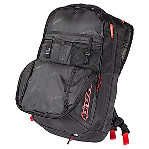 Alpinestars 3517-0402 Black/Red 25 Liter City Hunter Backpack