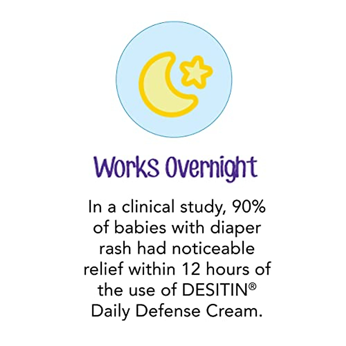 Desitin Daily Defense Baby Diaper Rash Cream with 13% Zinc Oxide, Barrier Cream to Treat, Relieve & Prevent Diaper Rash, Hypoallergenic, Dye-, Phthalate- & Paraben-Free, 16 oz