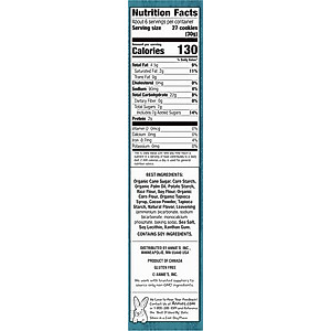 Annie's Gluten Free Cocoa and Vanilla Bunny Cookies, 6.75 oz