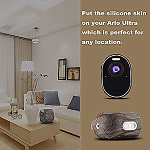 Arlo Ultra Skin, Taken Protective Silicone Skins Compatible with Arlo Ultra, Ultra 2, Arlo Pro 3, Pro 4 (NOT for Arlo Essential Spotlight) - 2 Pack (Camouflage)
