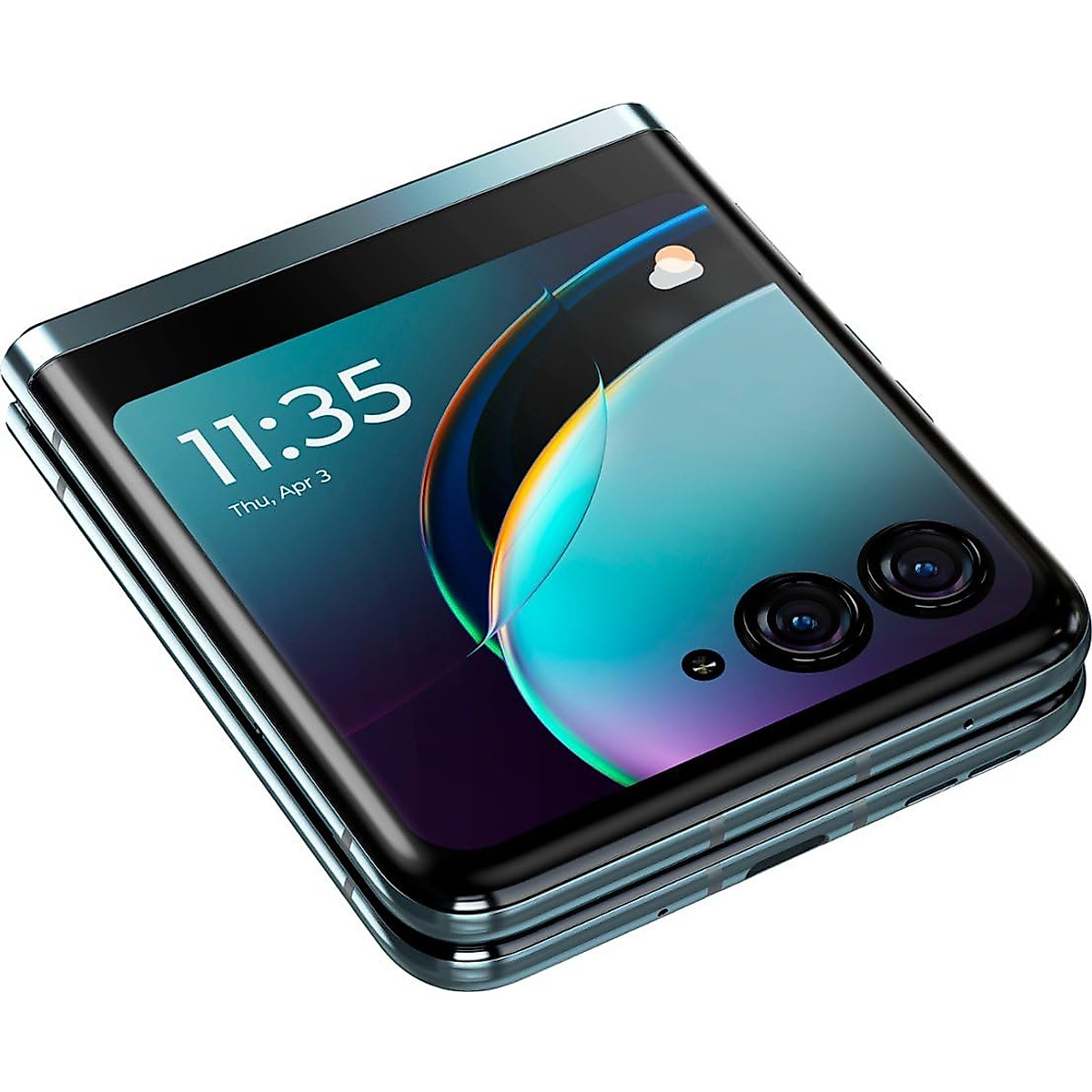 Motorola RAZR 40 Ultra 5G Dual 512GB 12GB RAM Unlocked (GSM Only | No CDMA - not Compatible with Verizon/Sprint) China Version, Foldable Smartphone – Black