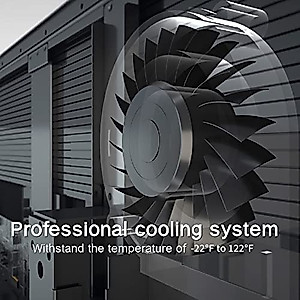 SYLVOX 65-Inch Outdoor TV, Smart TV Waterproof 4K LED Outdoor Television with Dual Speakers, Ultra-Thin High Resolution, Support Bluetooth & Wi-Fi, Commercial Grade Suitable for Partial Sun Areas