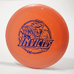 Innova Invictus (G Star) Distance Driver Golf Disc, Pick Weight/Color [Stamp & Exact Color May Vary] Orange 173-175 Grams