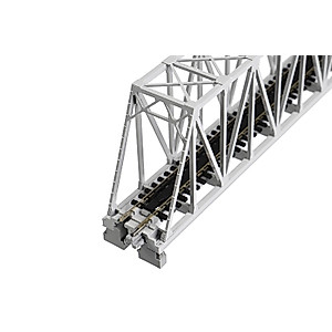 Kato N Scale 9-3/4" Truss Bridge, Gray