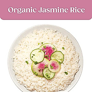 SEEDS OF CHANGE Organic Aromatic Jasmine Rice, Microwaveable Ready to Heat. 8.5 Ounces (Pack of 12)
