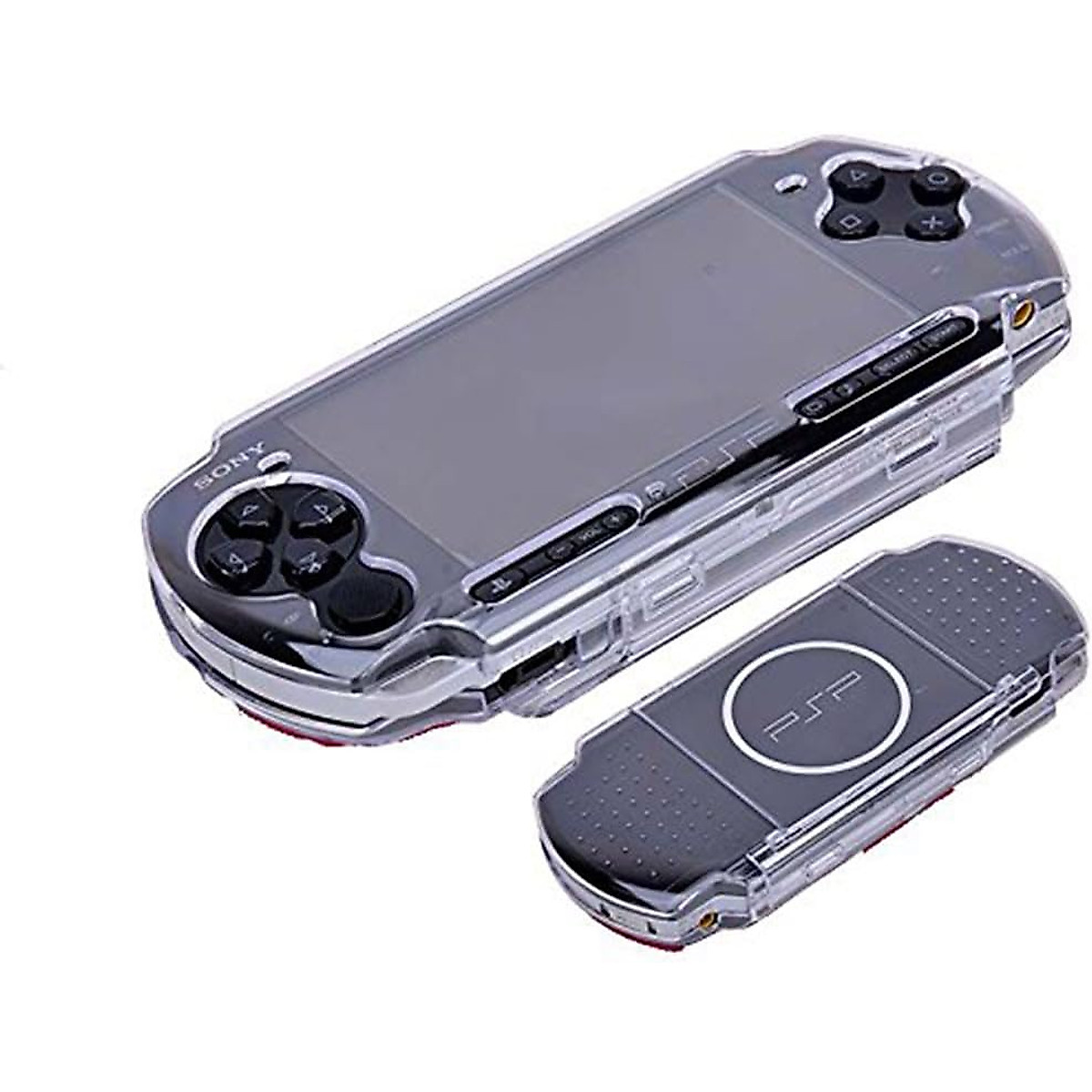 Hard Clear Crystal Case Cover Shell Protector Protective Shell for Sony PSP 2000 3000 Game Console