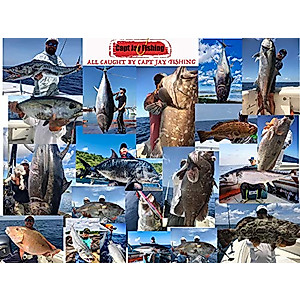 Capt Jay Fishing Saltwater jigs Speed Jigging Slow Jigging Pitching Lures,Vertical Jigging Artificial Lures Jigging Lure Fishing jigs (150g Rainbow, 150g)