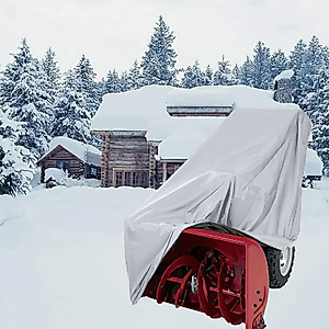 GANAZONO Snow Blower Protector Snow Blower Cover Snowplow Cover Farm Supplies Weatherproof Compact