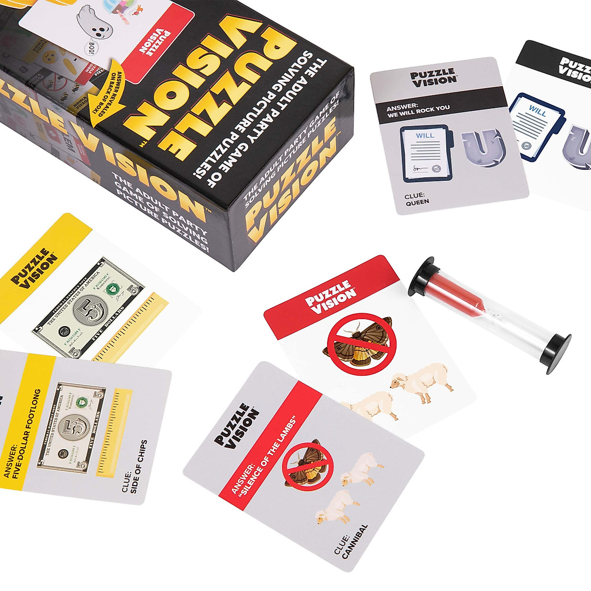 Puzzle Vision - The Picture Puzzle Guess The Phrase Party Game