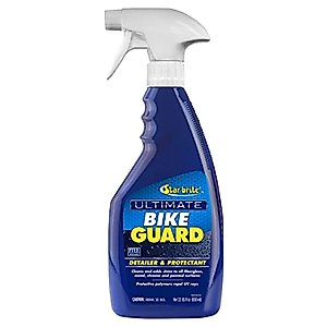 STAR BRITE Ultimate Bike Guard - Motorcycle Detailer & Protectant Spray - Remove Road Grime, Add Shine & Protect in 5 Minutes (098022)