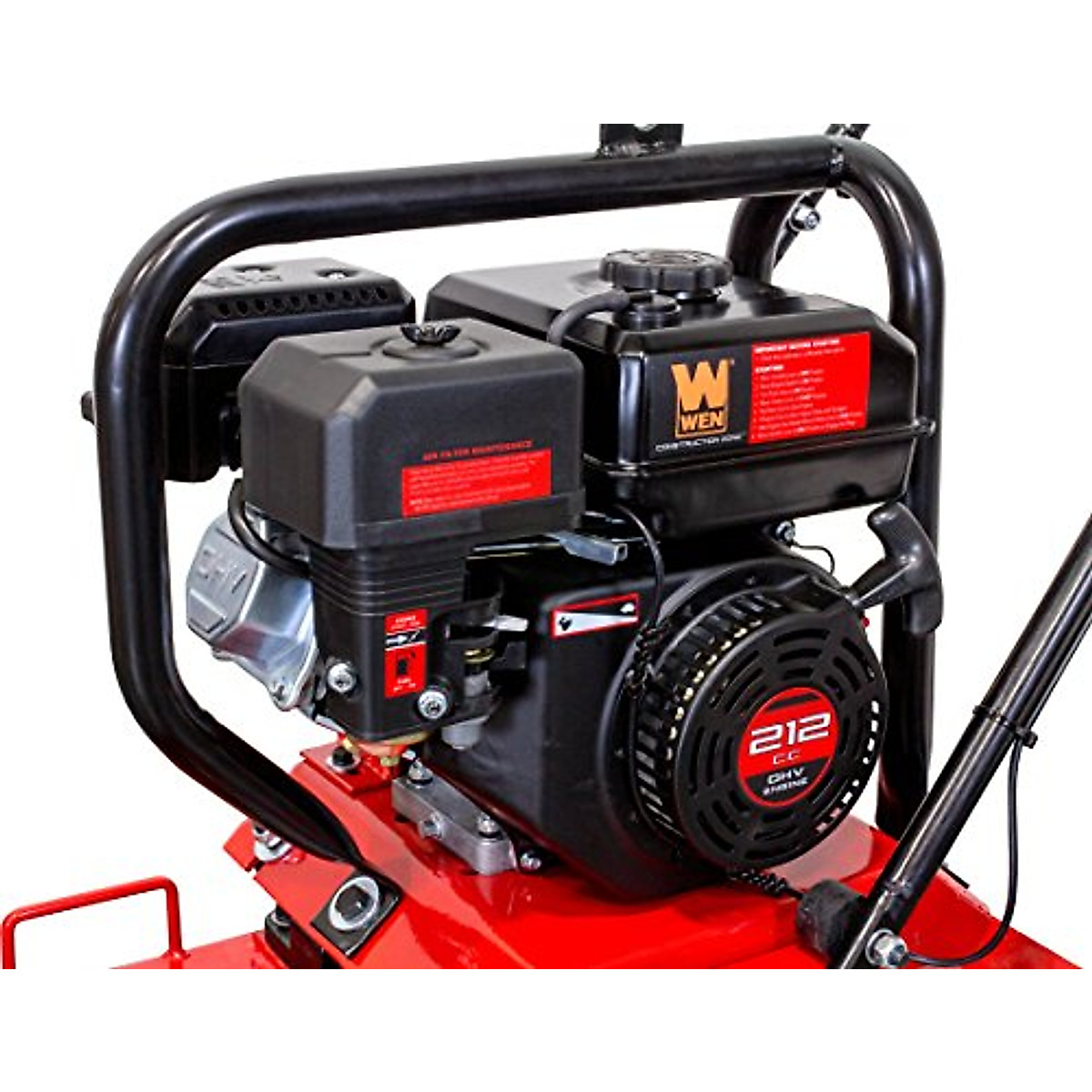 WEN 56035T 7 HP 4500-Pound Compaction Force Plate Compactor, CARB Compliant, Black