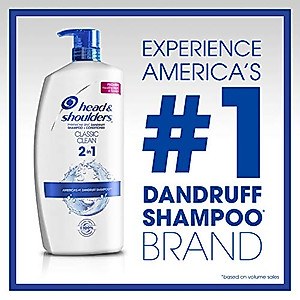 Head & Shoulders Classic Clean 2-in-1 Anti-Dandruff Shampoo + Conditioner, 32.1 oz