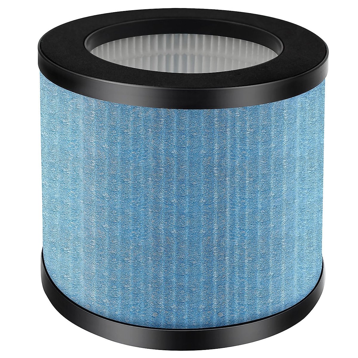 True HEPA TPAP002 Filter Replacement Compatible with TOPPIN TPAP002 HEPA Air Purifier Comfy Air C1, H13 Grade 4-in-1 Toppin Air Filter & Activated Carbon Pre-Filter, Part# TPFF002, Perfect for Home