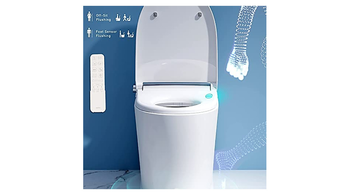 Smart Bidet Toilet with Auto Flushing & Heated Seat