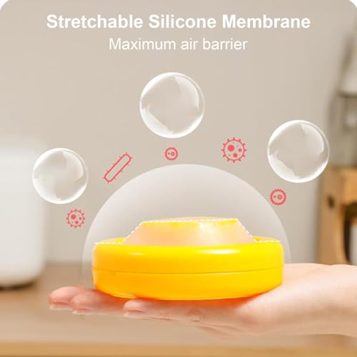 Fruit Keeper For Fridge - Silicone Food Storage Containers | Avocado Saver Container | Fruits Preservation With Sealing Lid | Reusable Food Holder | Fruit Storage Containers For Fridge | Onion Saver