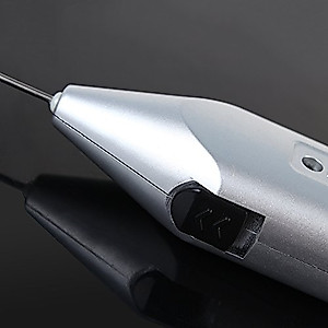 Egg Beater for Cooking, Kitchen Handheld Milk Frother, Immersion Hand Blender Electric Coffee Mixer Perfect for Frappe, Matcha, Chocolate, Milk Whisk Beater Blender with Brushed Stainless Steel Blades