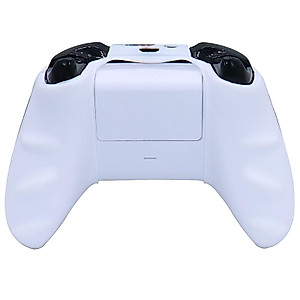 RALAN Controller Skin for Xbox One, Anti-Slip Silicone Controller Cover Protector Case Compatible for Xbox 1 Wireless/Wired Gamepad Joystick with 4 Thumb Grips Caps and Black Pro Thumb Grip x 8