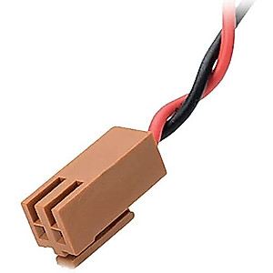 WELLVEUS 20 Pcs ER6V/3.6V 2400mAh PLC Battery Lithium Battery with Plug for M64 System with Plug US Stock