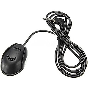 FingerLakes Mic 3.5mm External Microphone Assembly for Car Vehicle Head Unit Bluetooth Enabled Audio Stereo Radio Receiver GPS DVD with 3m Cable Plug and Play, FL11