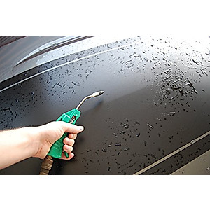 Astro Pneumatic Tool 1717A Deluxe 4" Air Blow Gun with 1/2" Removable Tip, Green